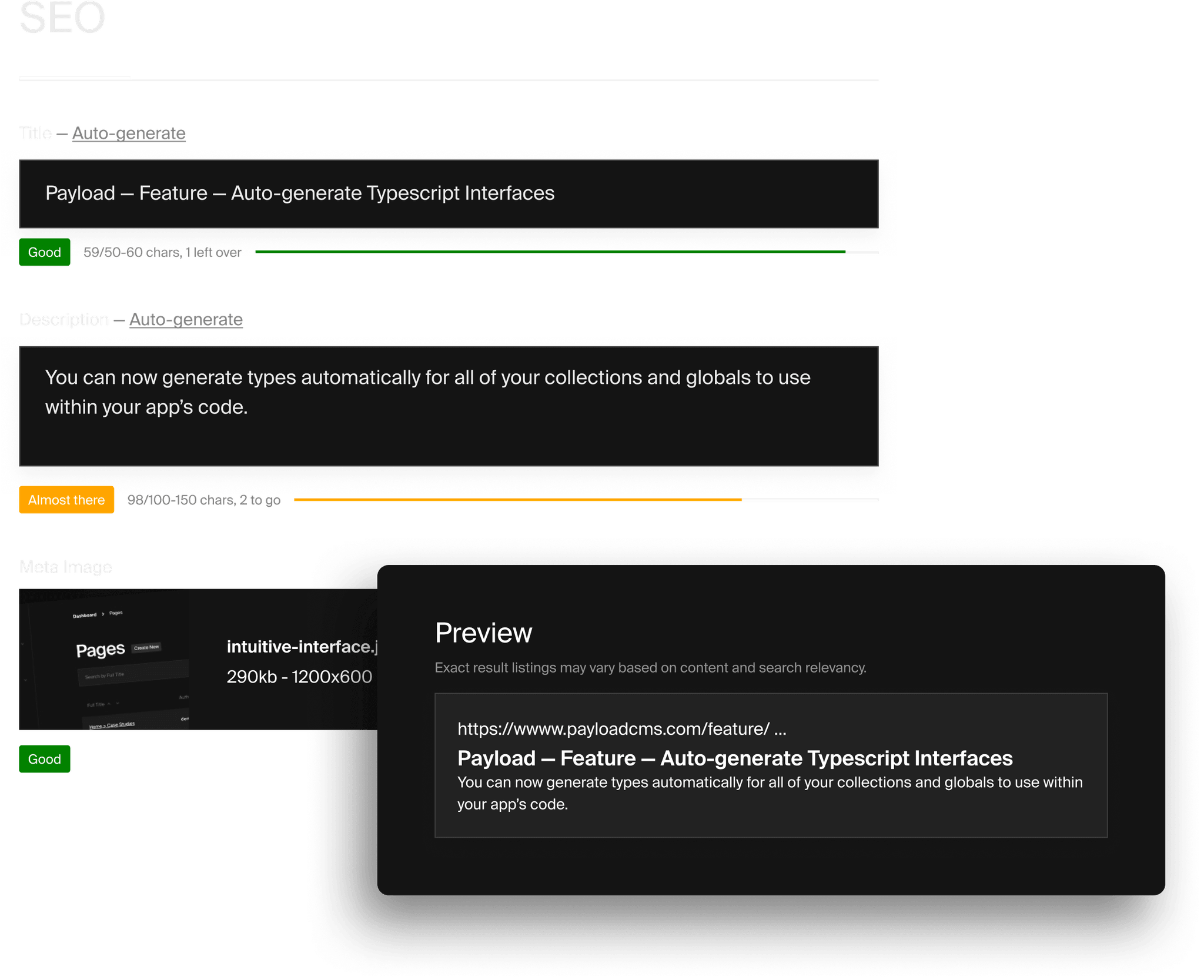 The fastest growing open-source headless CMS | Payload