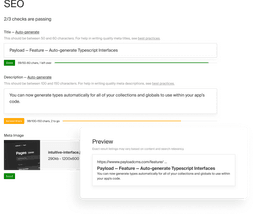 The fastest growing open-source headless CMS | Payload