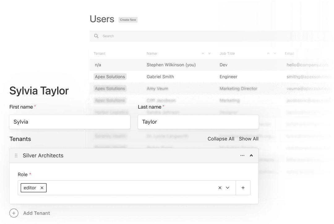 Build As Many Tenants As Needed Multi Tenancy With Payload