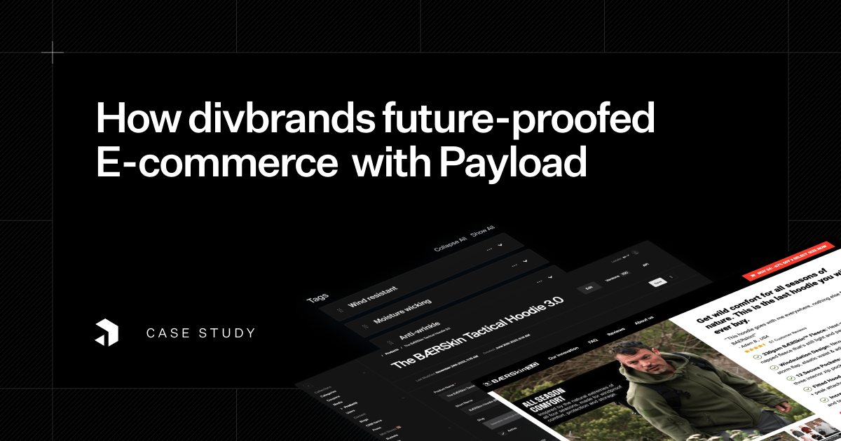 How divbrands future‑proofed e-commerce with Payload